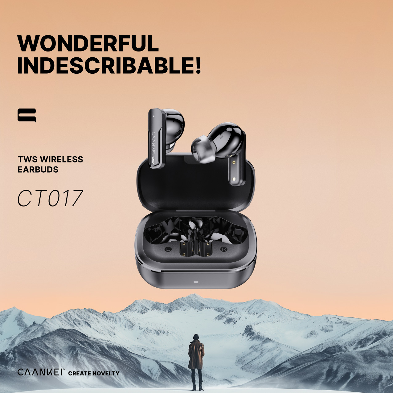 Comfortable ANC Wireless Earbuds for iOS & Android